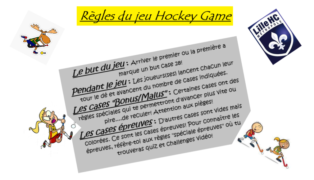 HOCKEY GAME pour un dimanche de compétition en famille entre les murs ...